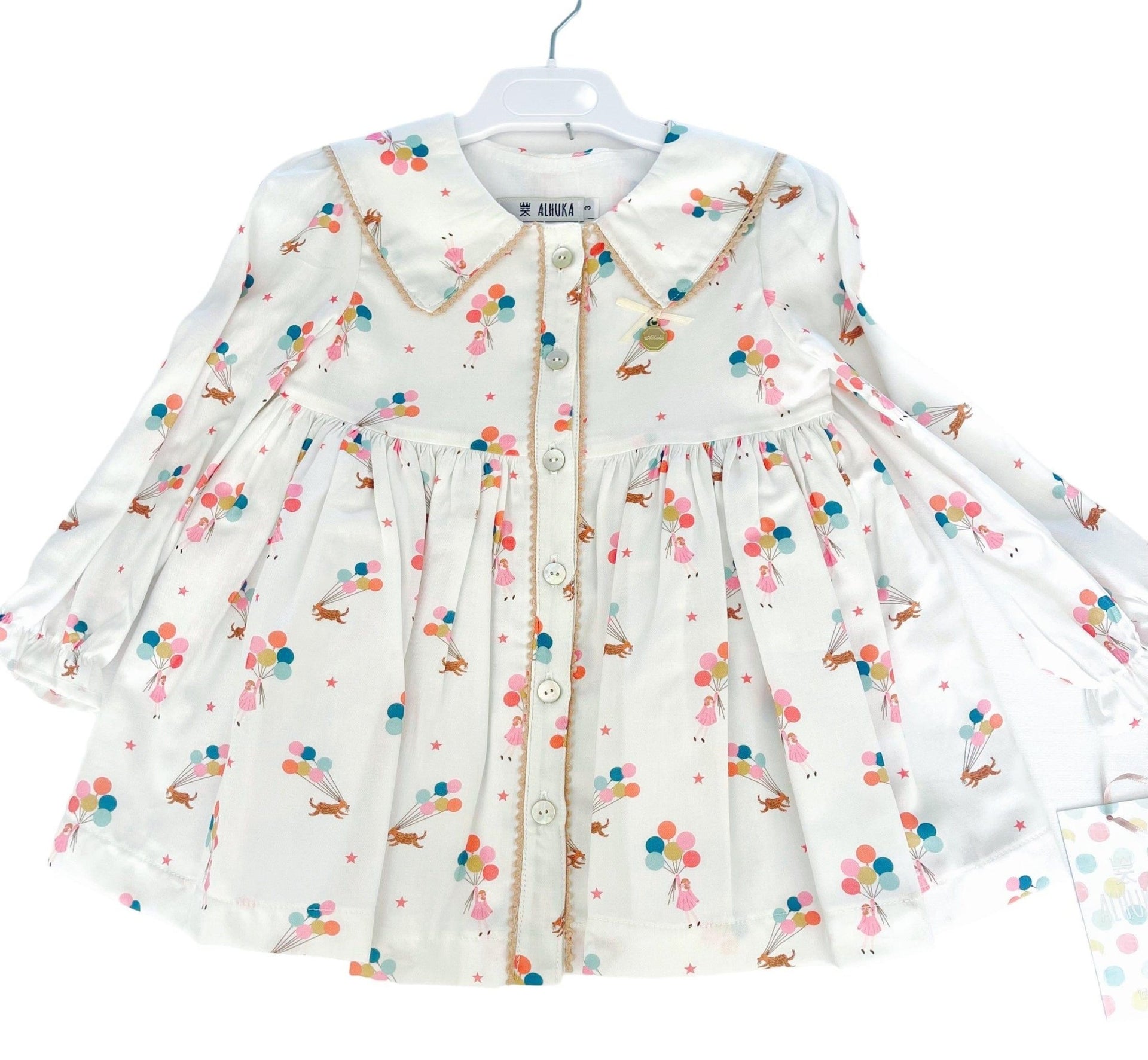 Alhuka Kids - Baby Girl's Multi Print Cotton Dress